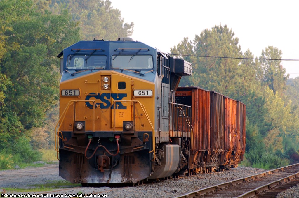 CSXT 651
